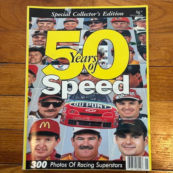Accents | Vintage 1997 Nascar Magazine 5 Years Of Speed Special ...